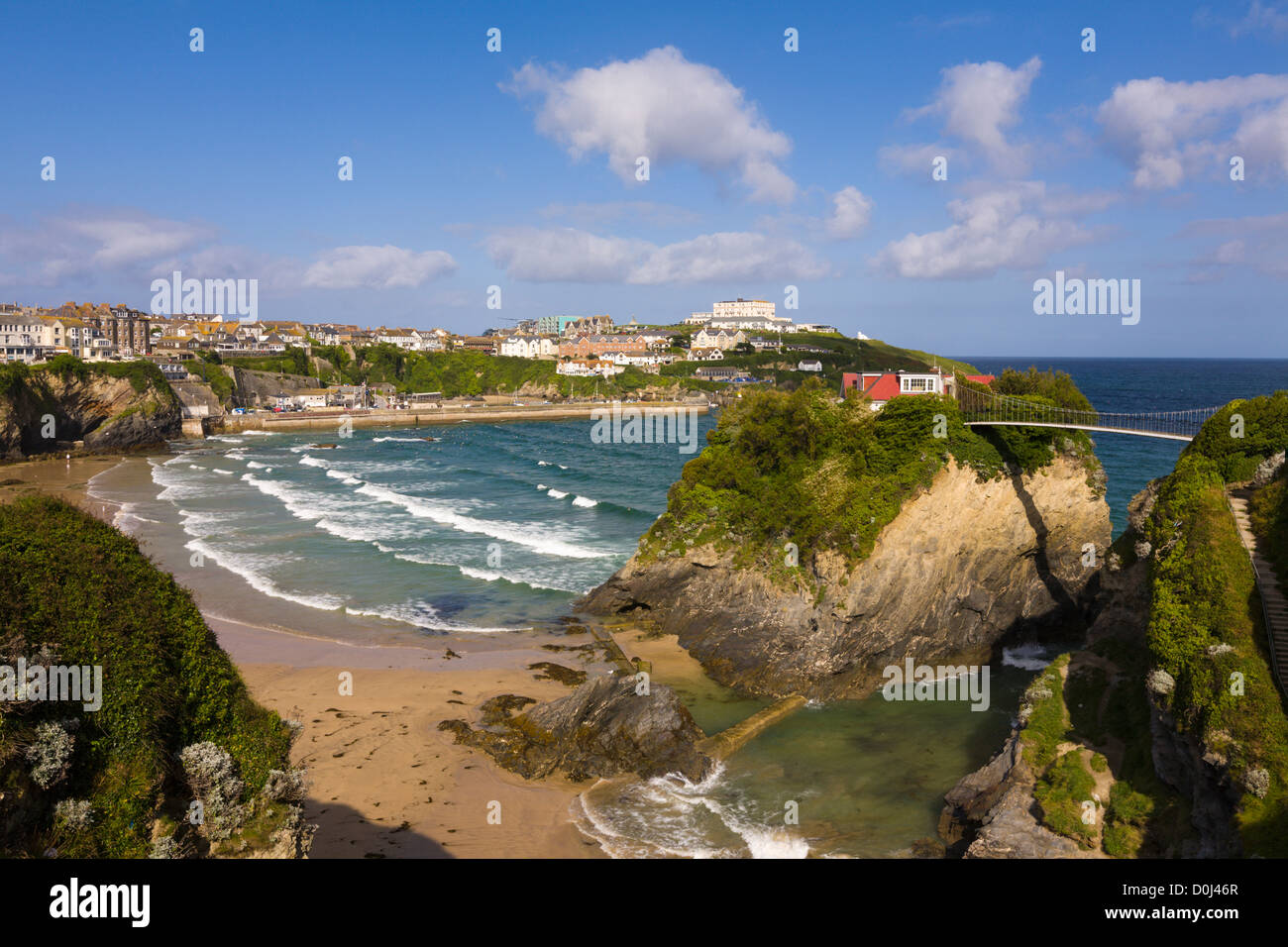 Towan island waves hi-res stock photography and images - Alamy