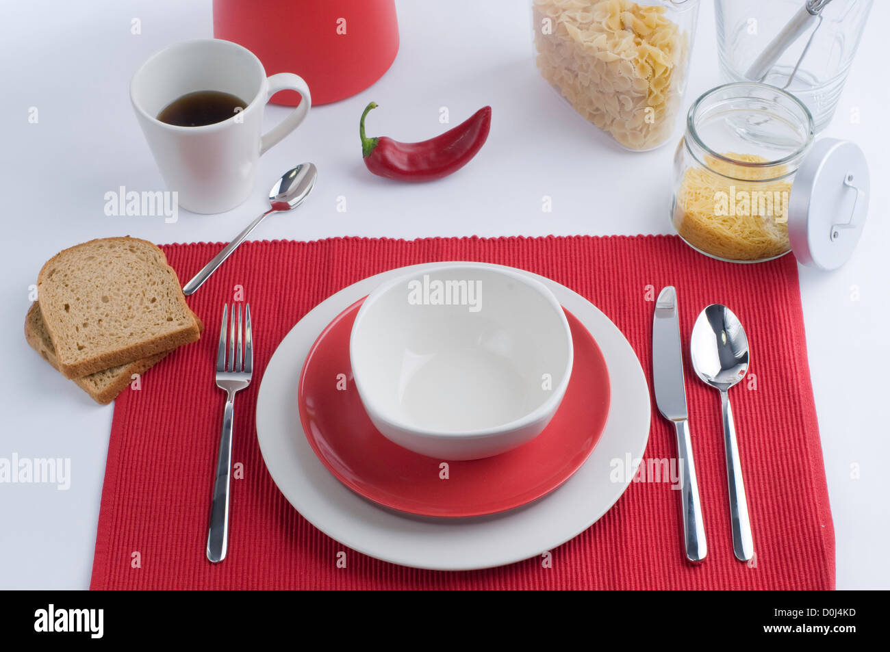 Set breakfast lunch dinner hi-res stock photography and images - Alamy