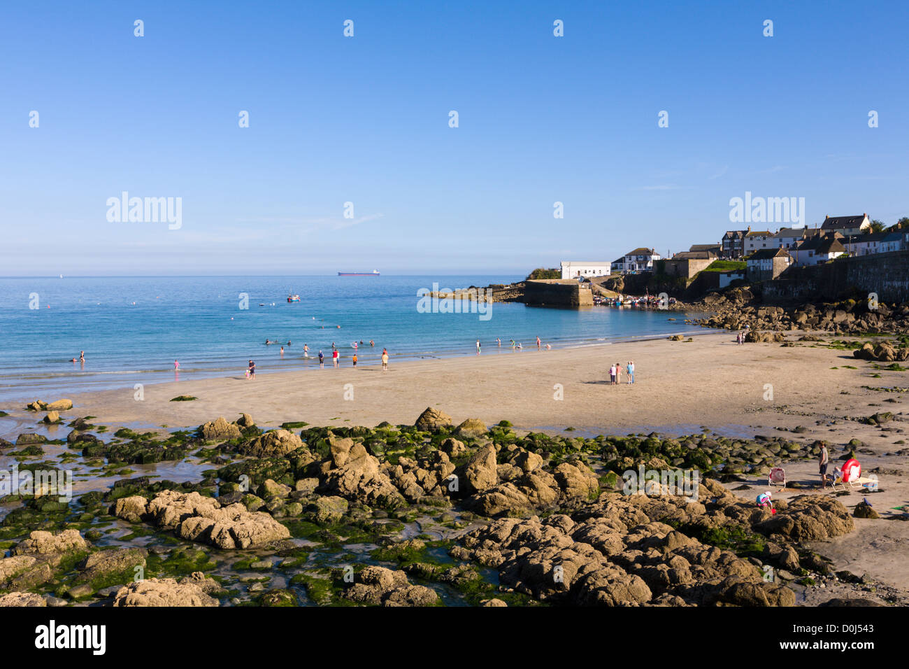 Coverack beach, Lizard peninsular, Cornwall, England Stock Photo - Alamy