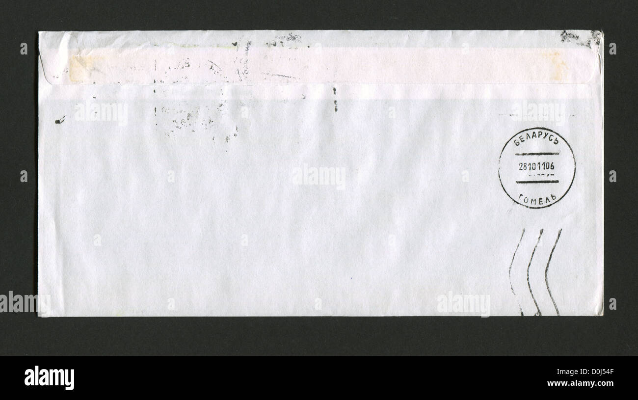 Post envelope, background Stock Photo - Alamy