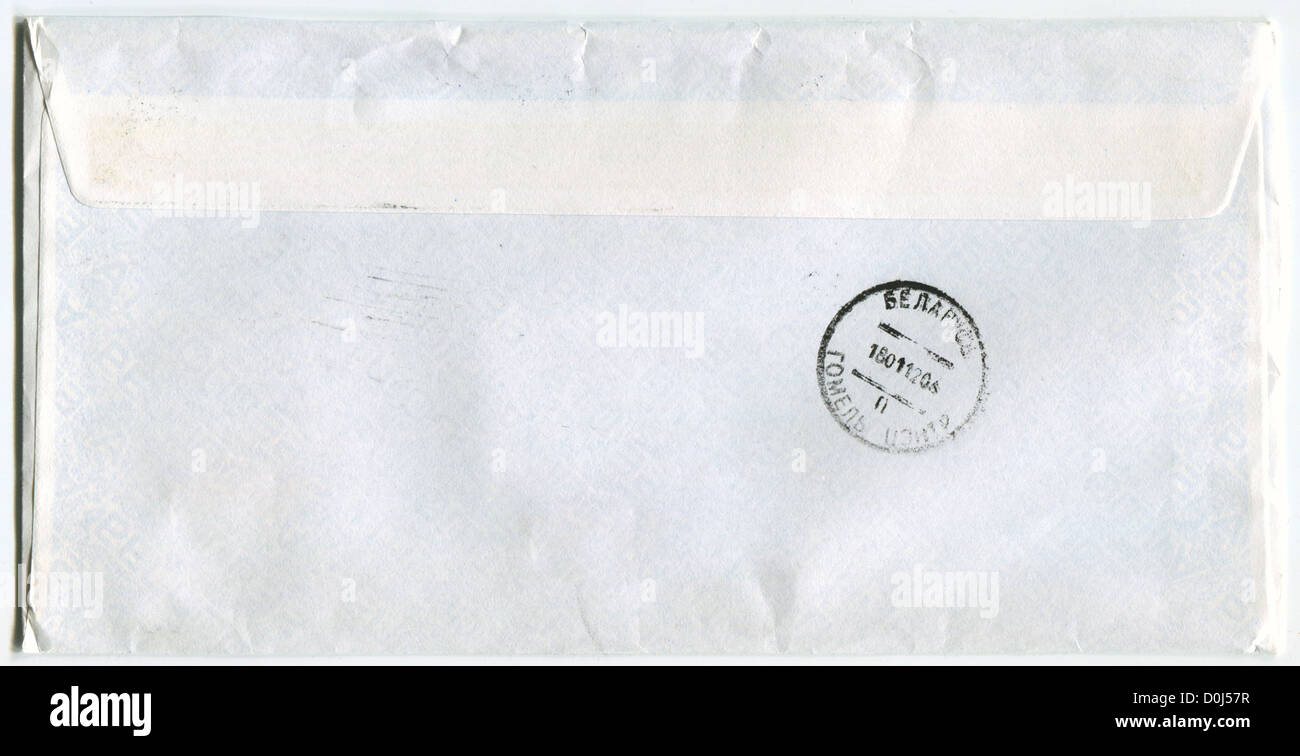 Post envelope, background Stock Photo - Alamy