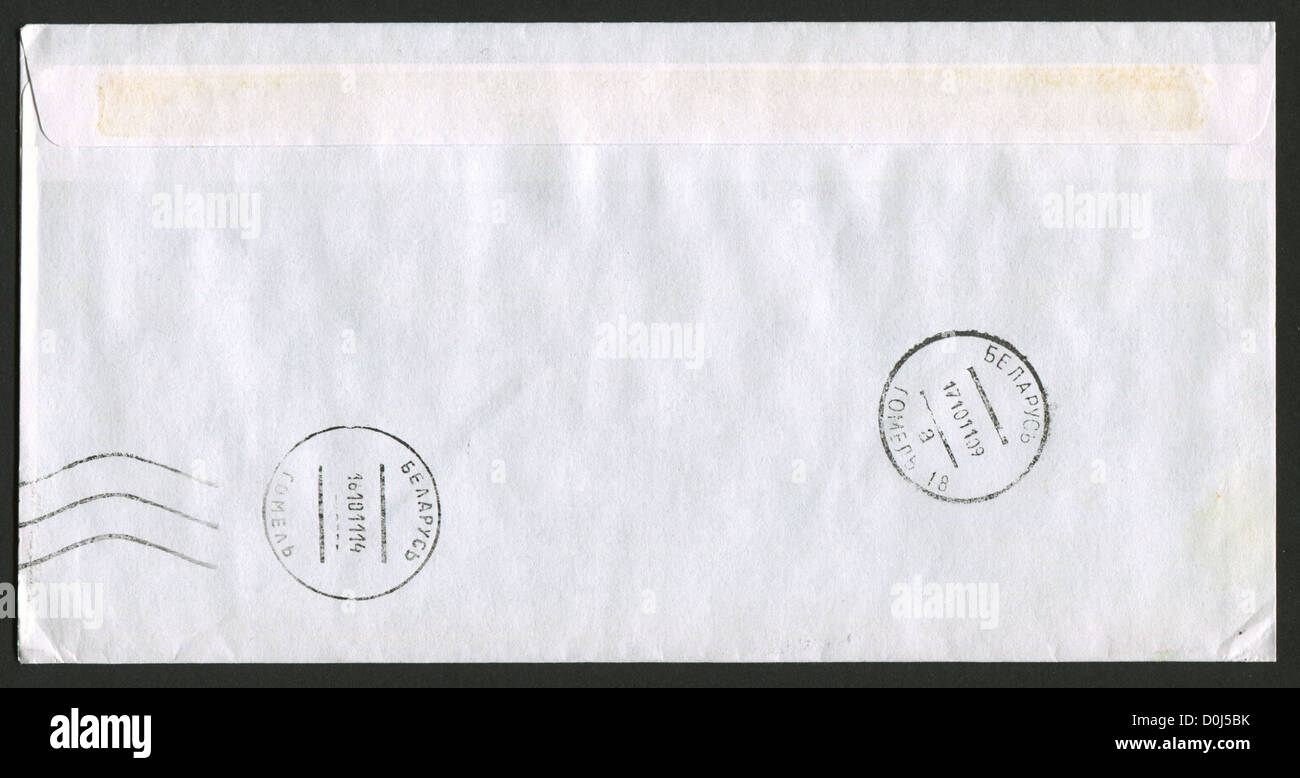 Post envelope, background Stock Photo - Alamy