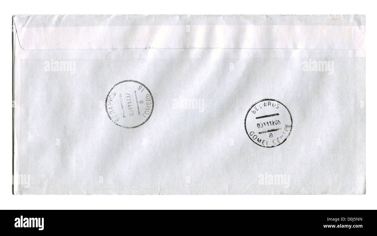 Post envelope, background Stock Photo - Alamy
