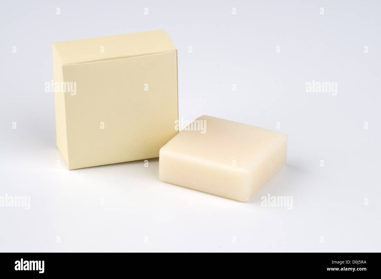 Soap and box Stock Photo - Alamy
