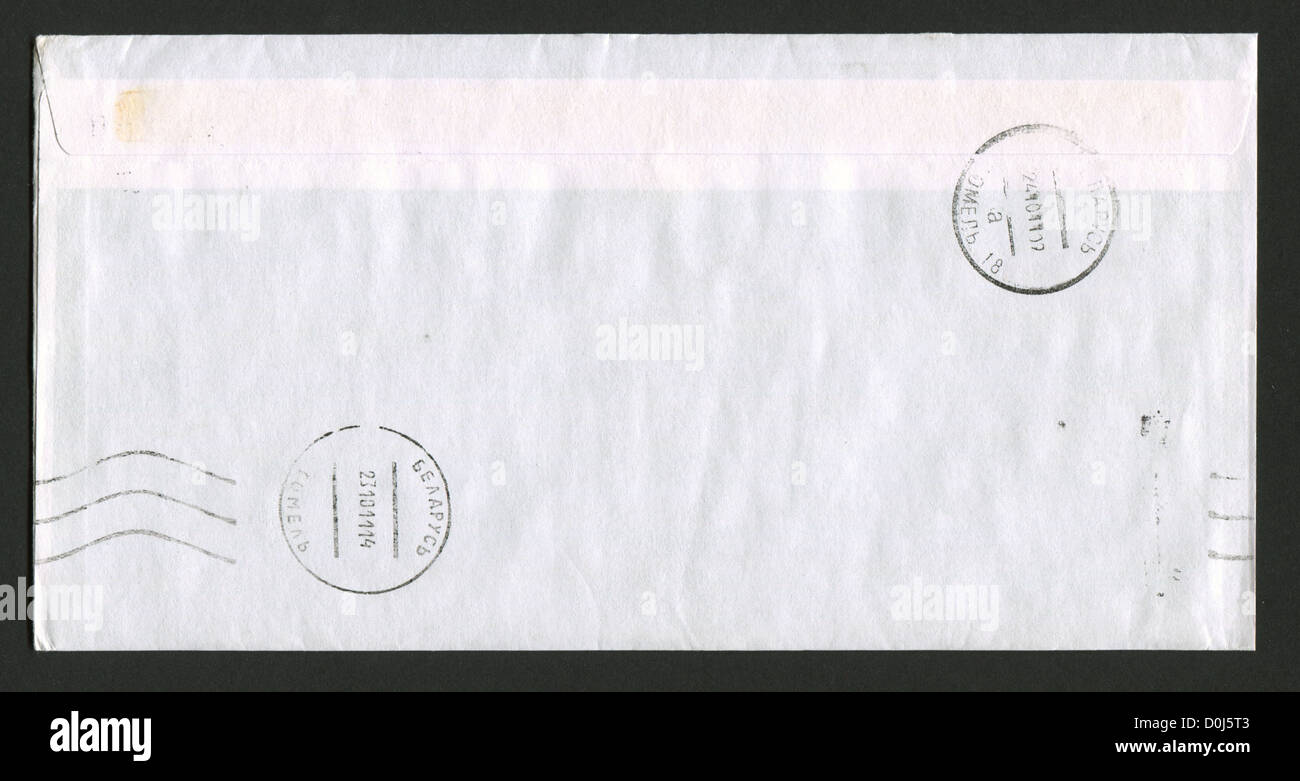 Post envelope, background Stock Photo - Alamy