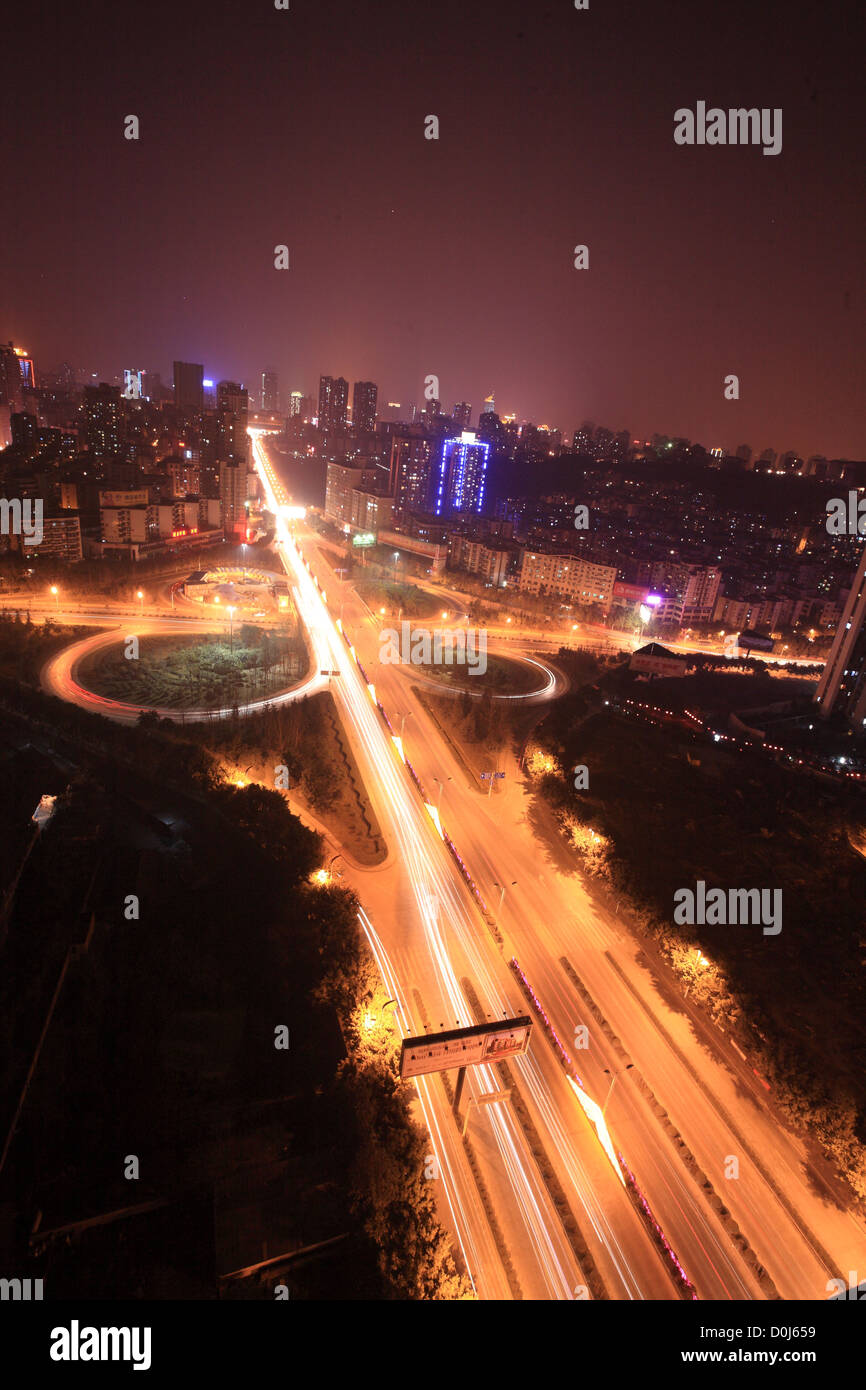 Cross in the night hi-res stock photography and images - Alamy