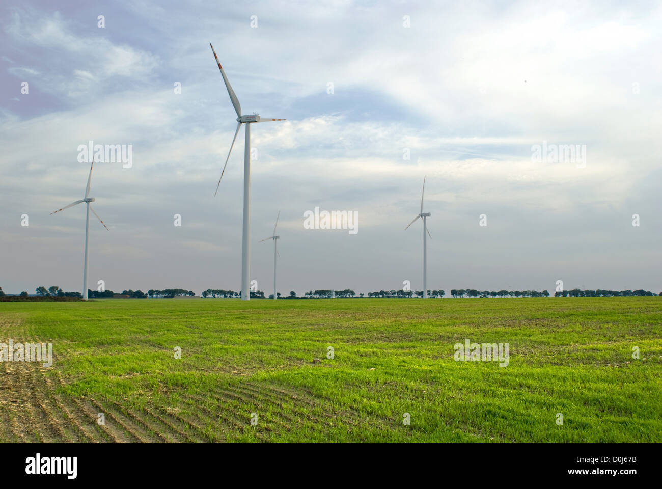 Ecological windfarm hi-res stock photography and images - Alamy
