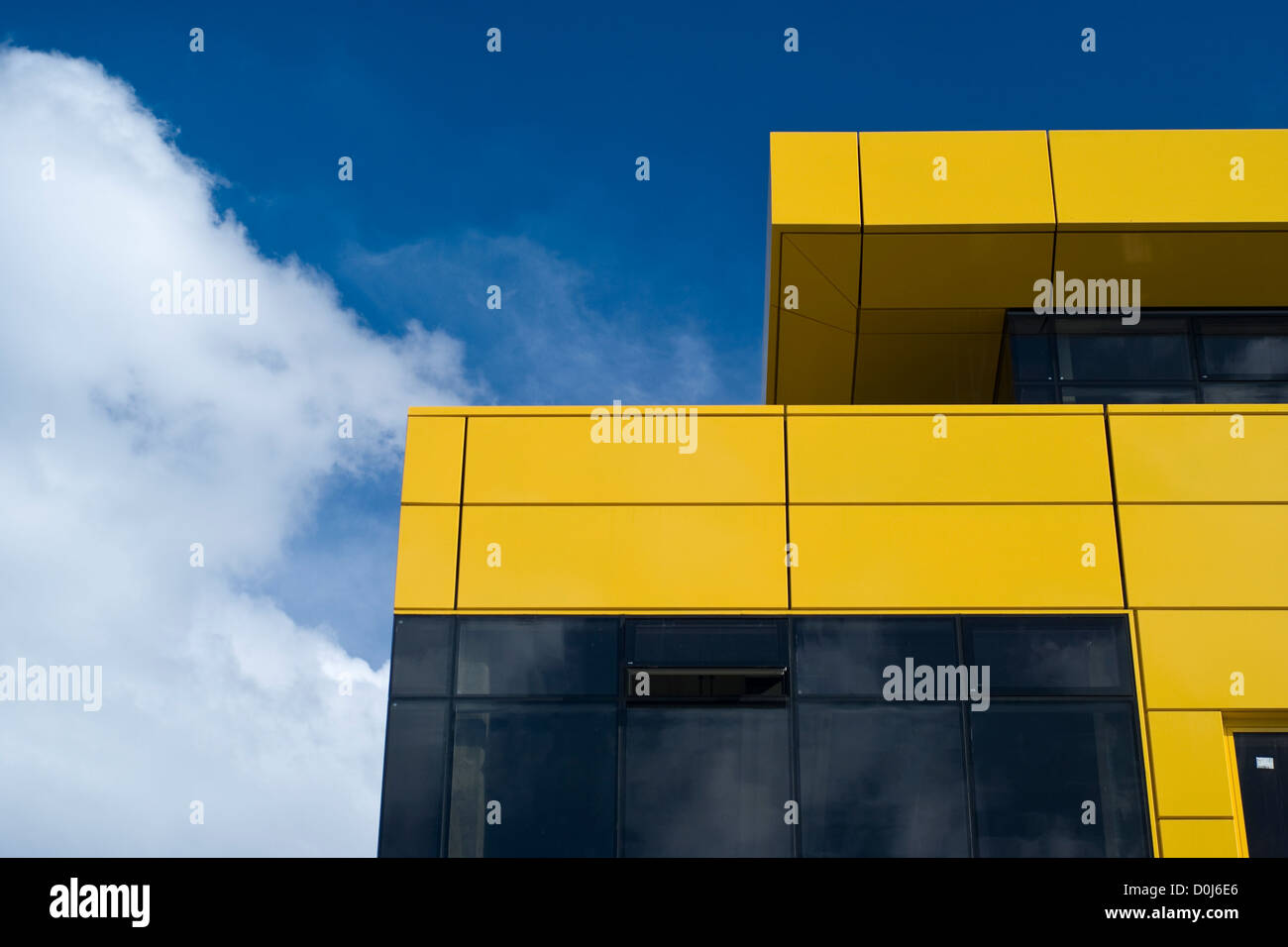 yellow building details Stock Photo - Alamy