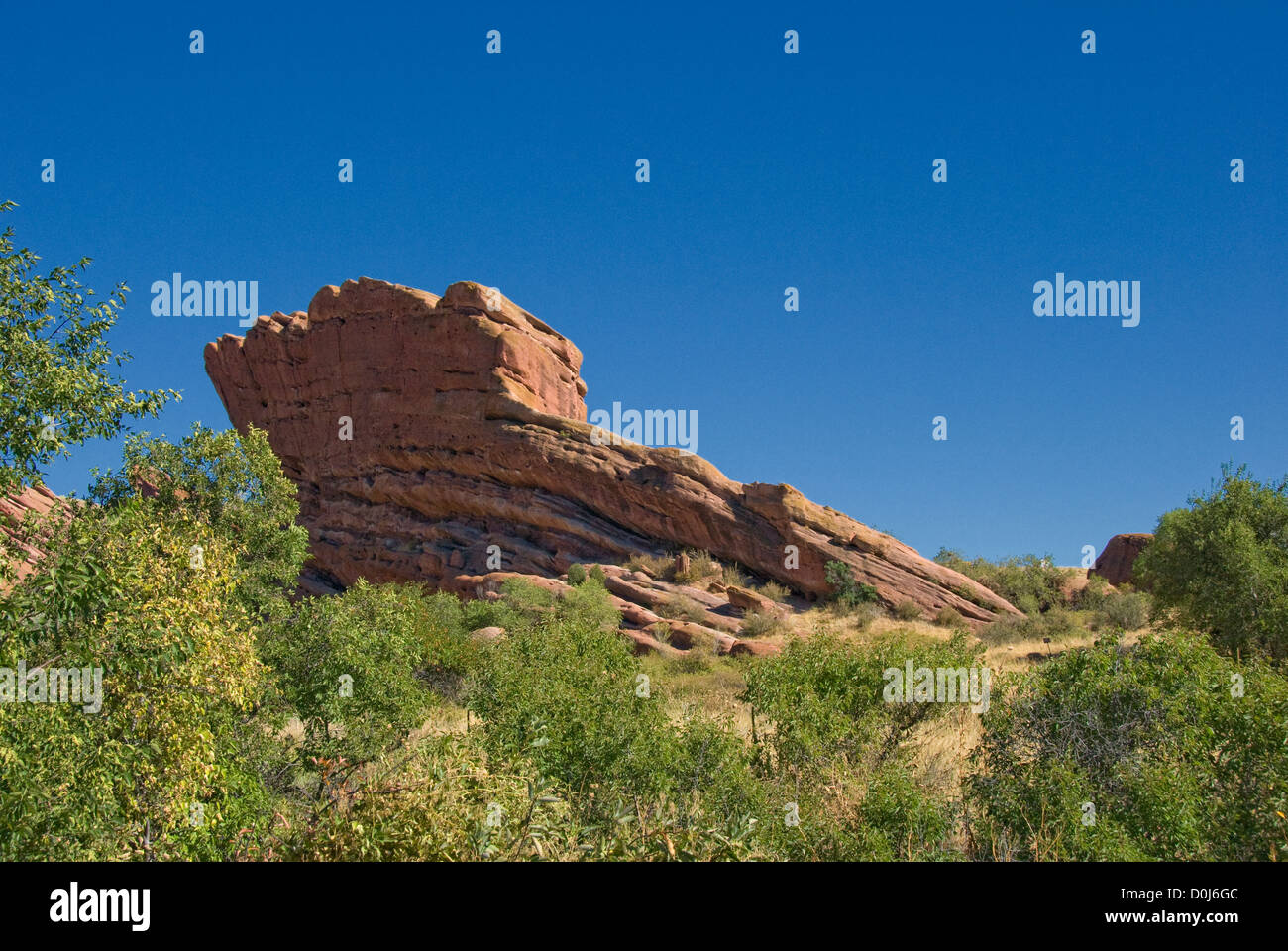 Red Rocks in Morrison, Colorado Stock Photo - Alamy