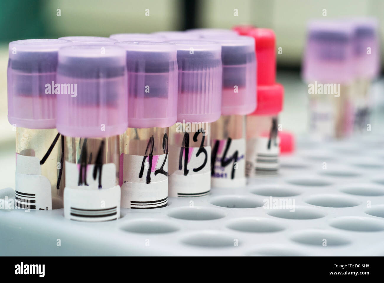 Blood tube barcode hi-res stock photography and images - Alamy