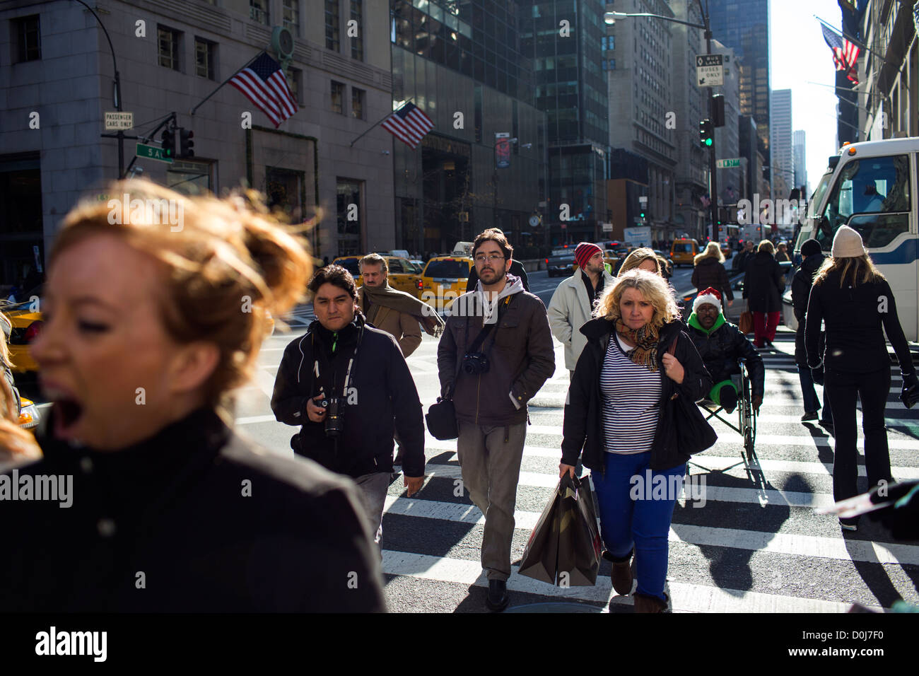 57th street fifth avenue hi-res stock photography and images - Alamy