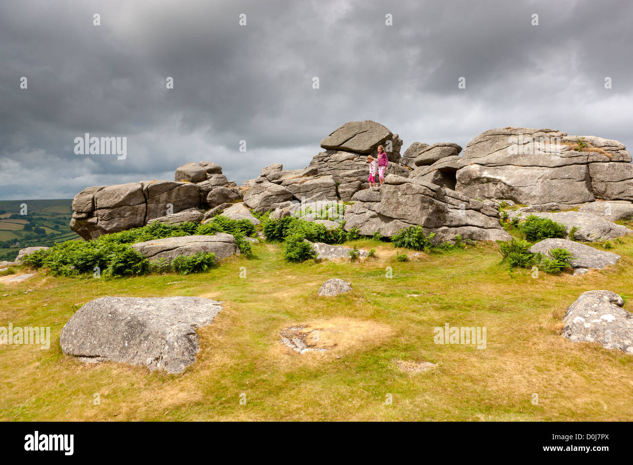 Bonehill rocks dartmoor national park hi-res stock photography and ...