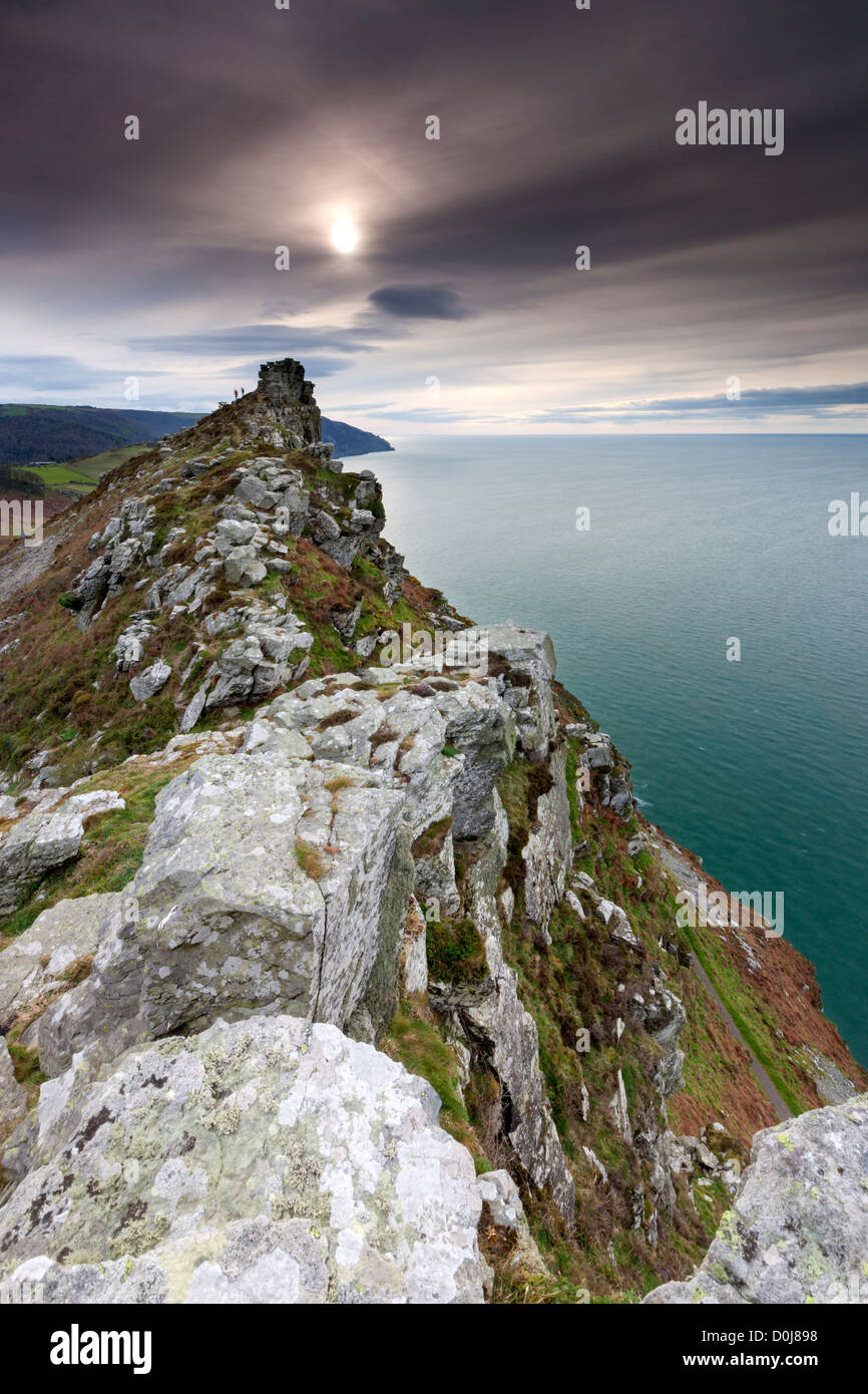 Valley of the Rocks, Exmoor National Park, Devon, England, United ...
