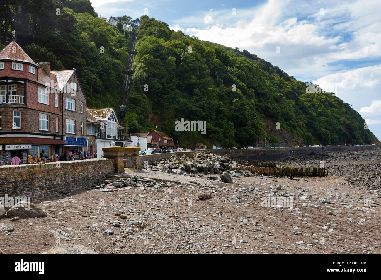 The coastal village of Lynmouth, Exmoor National Park Stock Photo - Alamy