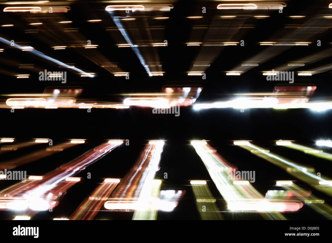 Sunlight passing through closed window shutter. Speed of light long ...