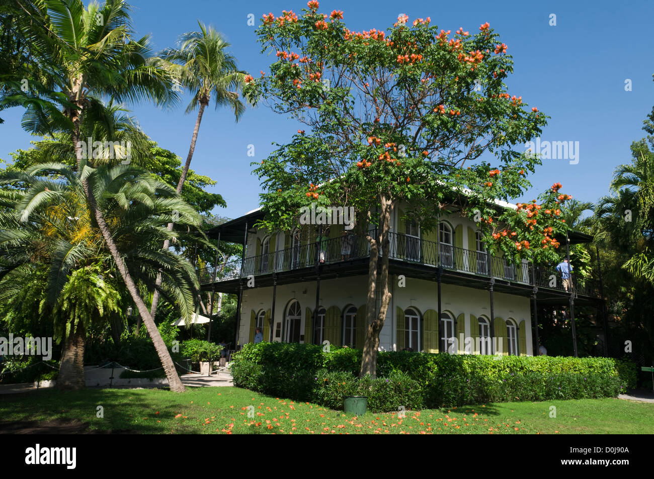 Home where Ernst Hemmingway lived and wrote, Hemingway House Museum ...