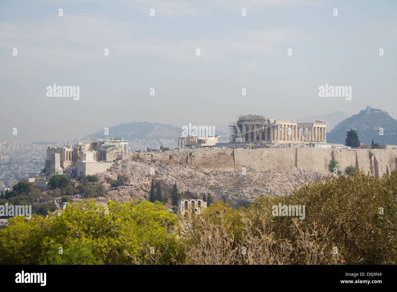 The Acropolis of Athens is an ancient citadel located on a high rocky ...