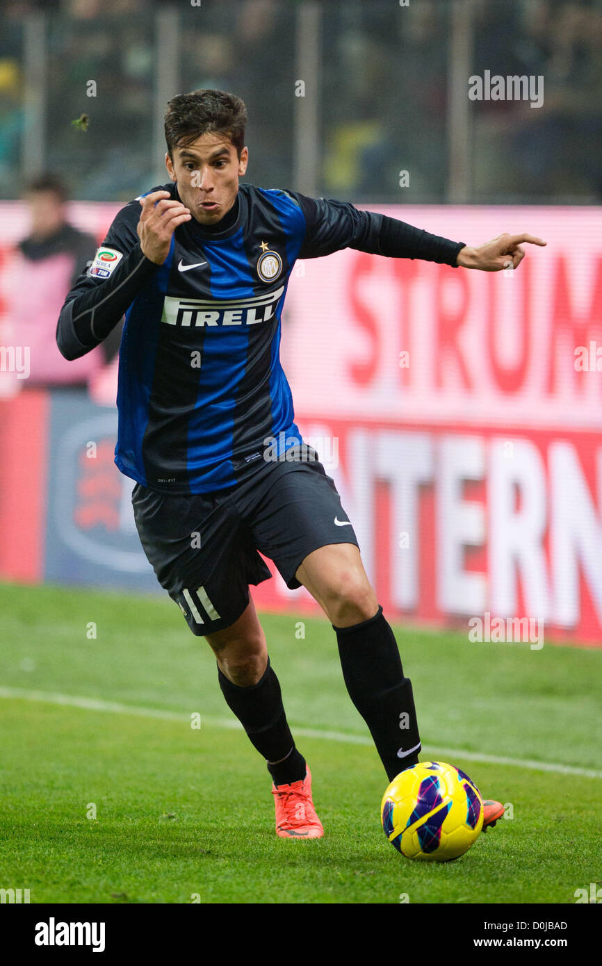Ricky Alvarez (Inter), NOVEMBER 26, 2012 - Football / Soccer : Italian ...