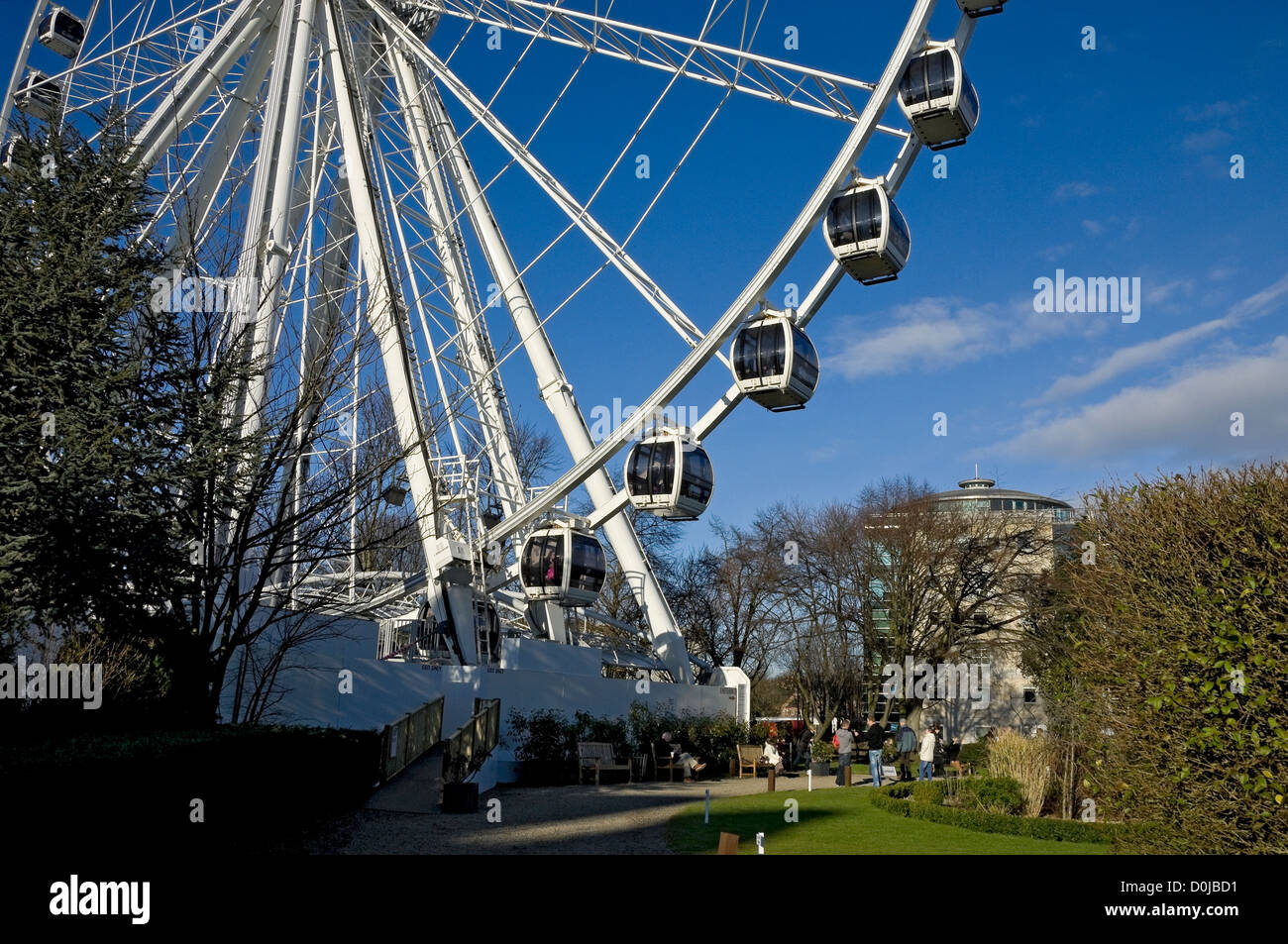 The Wheel of York in the grounds of the Royal York Hotel Stock Photo ...