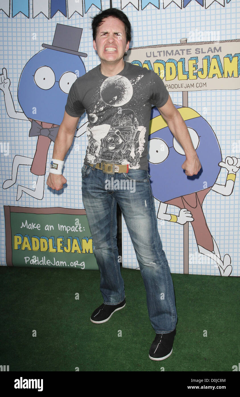 Hal Sparks The 2010 'Ultimate Slam PaddleJam' Celebrity Ping Pong ...