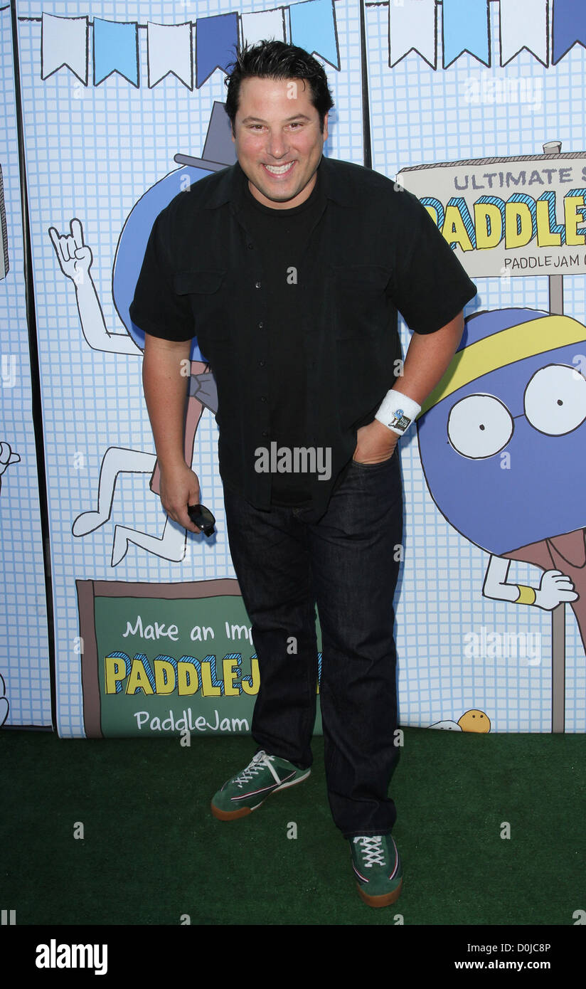Greg Grunberg The 2010 'Ultimate Slam PaddleJam' Celebrity Ping Pong ...