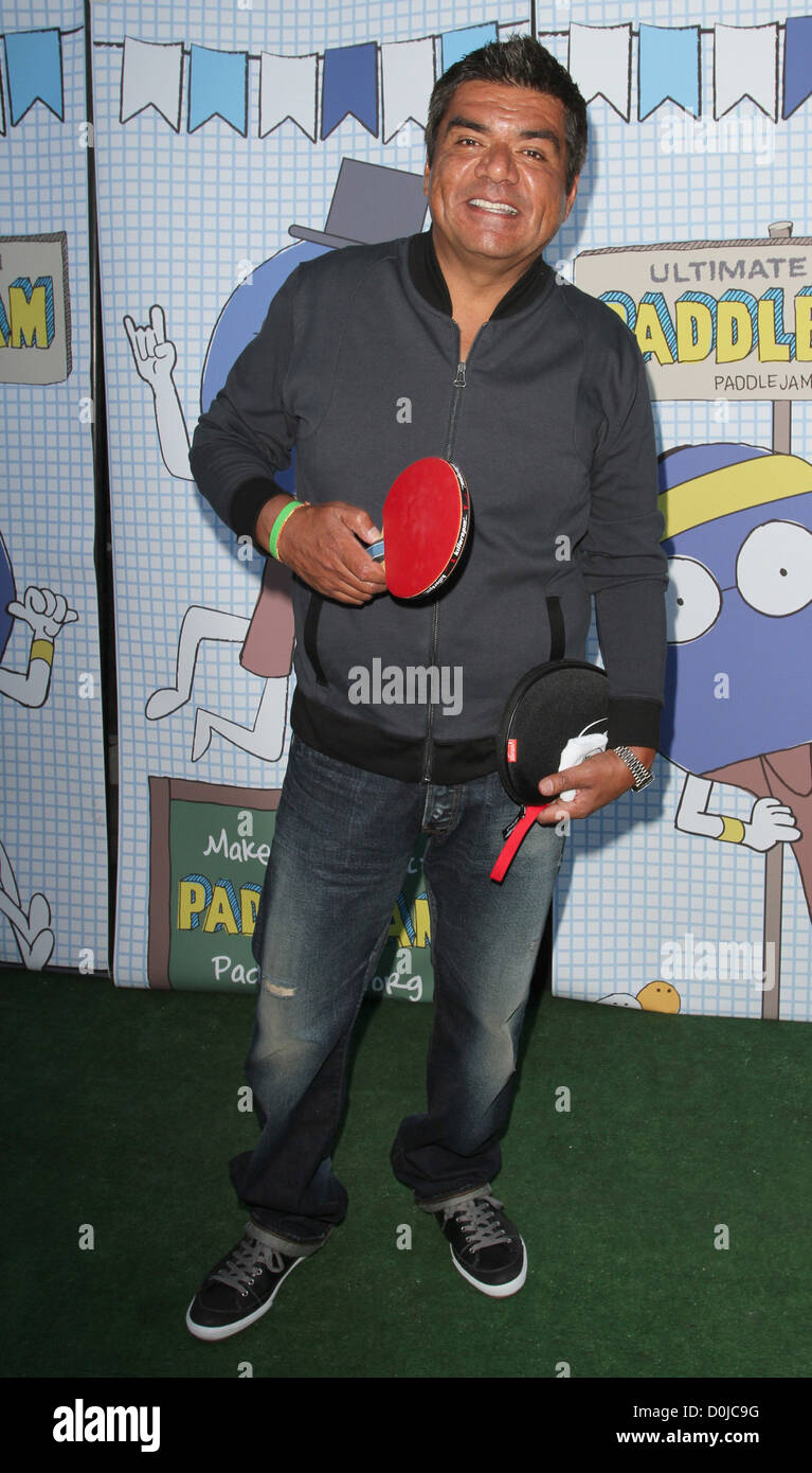 George Lopez The 'Ultimate Slam PaddleJam' Celebrity Ping Pong ...