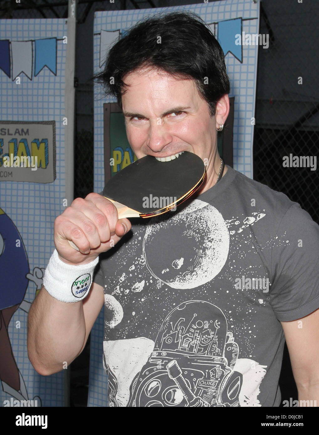 Hal Sparks The 2010 'Ultimate Slam PaddleJam' Celebrity Ping Pong ...