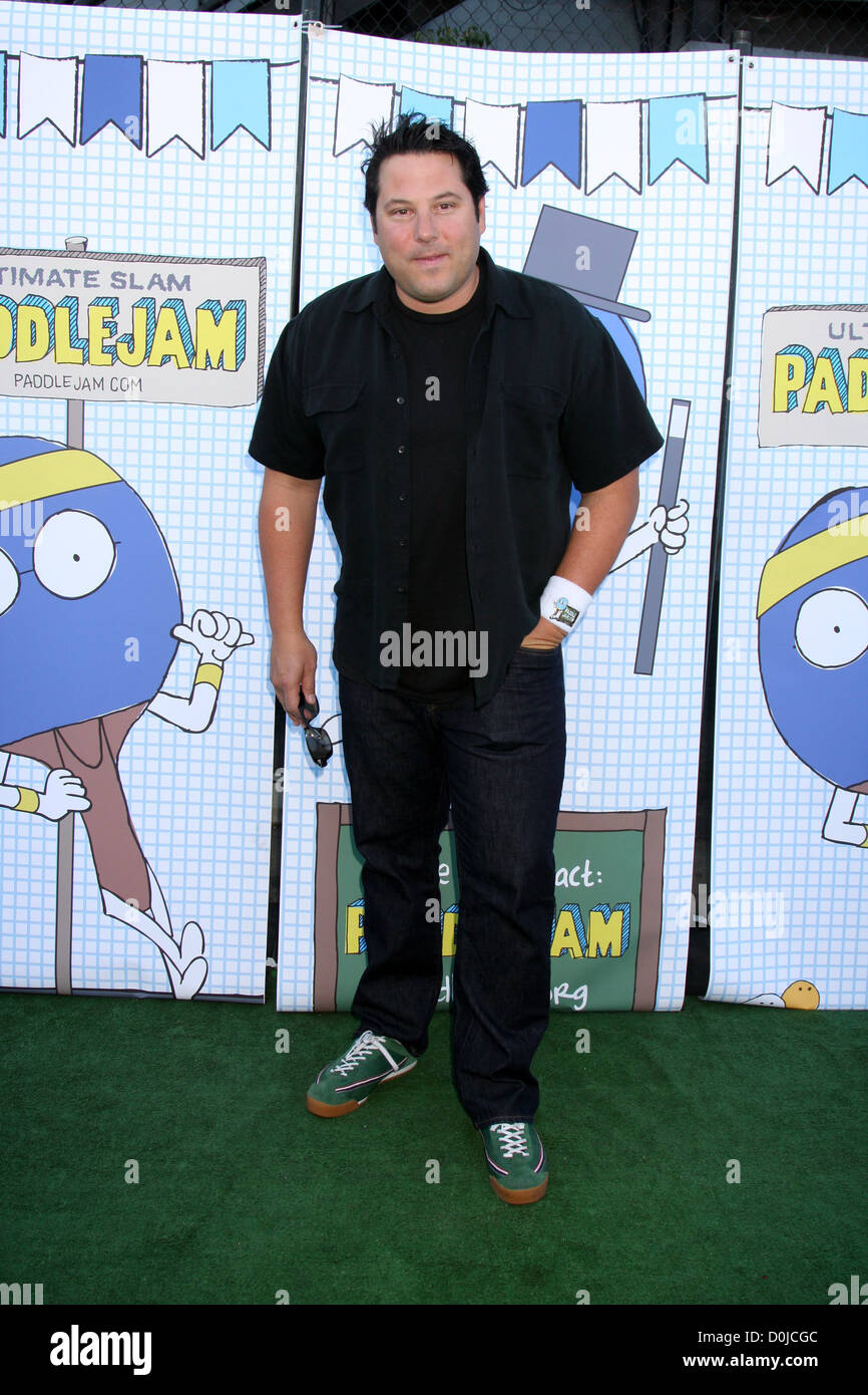 Greg Grunberg The 2010 'Ultimate Slam PaddleJam' Celebrity Ping Pong ...