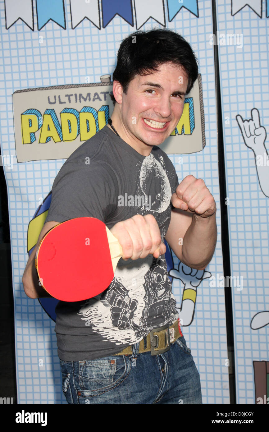 Hal Sparks The 2010 'Ultimate Slam PaddleJam' Celebrity Ping Pong ...