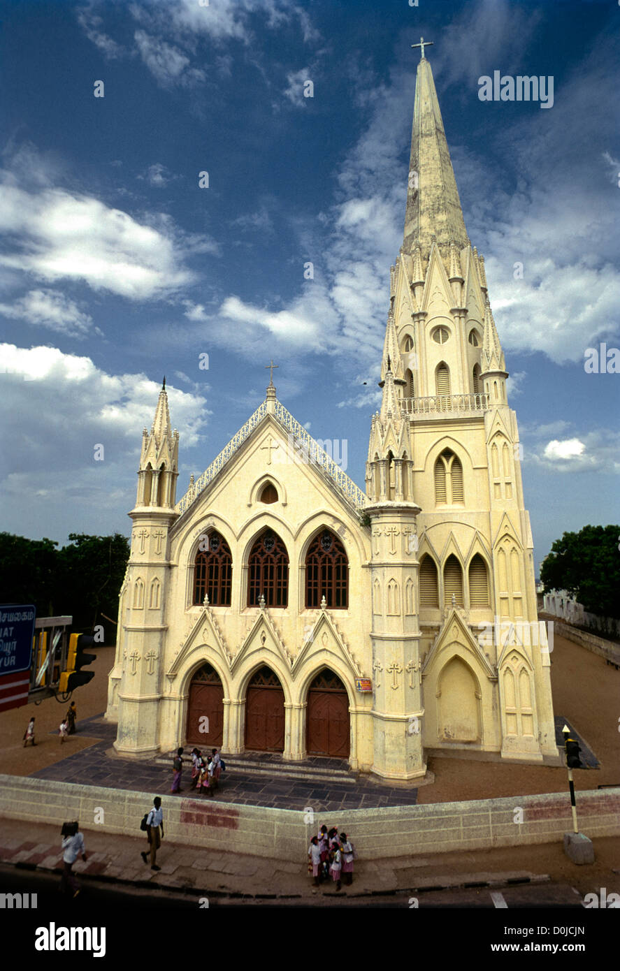 Santhome cathedral basilica hi-res stock photography and images - Alamy