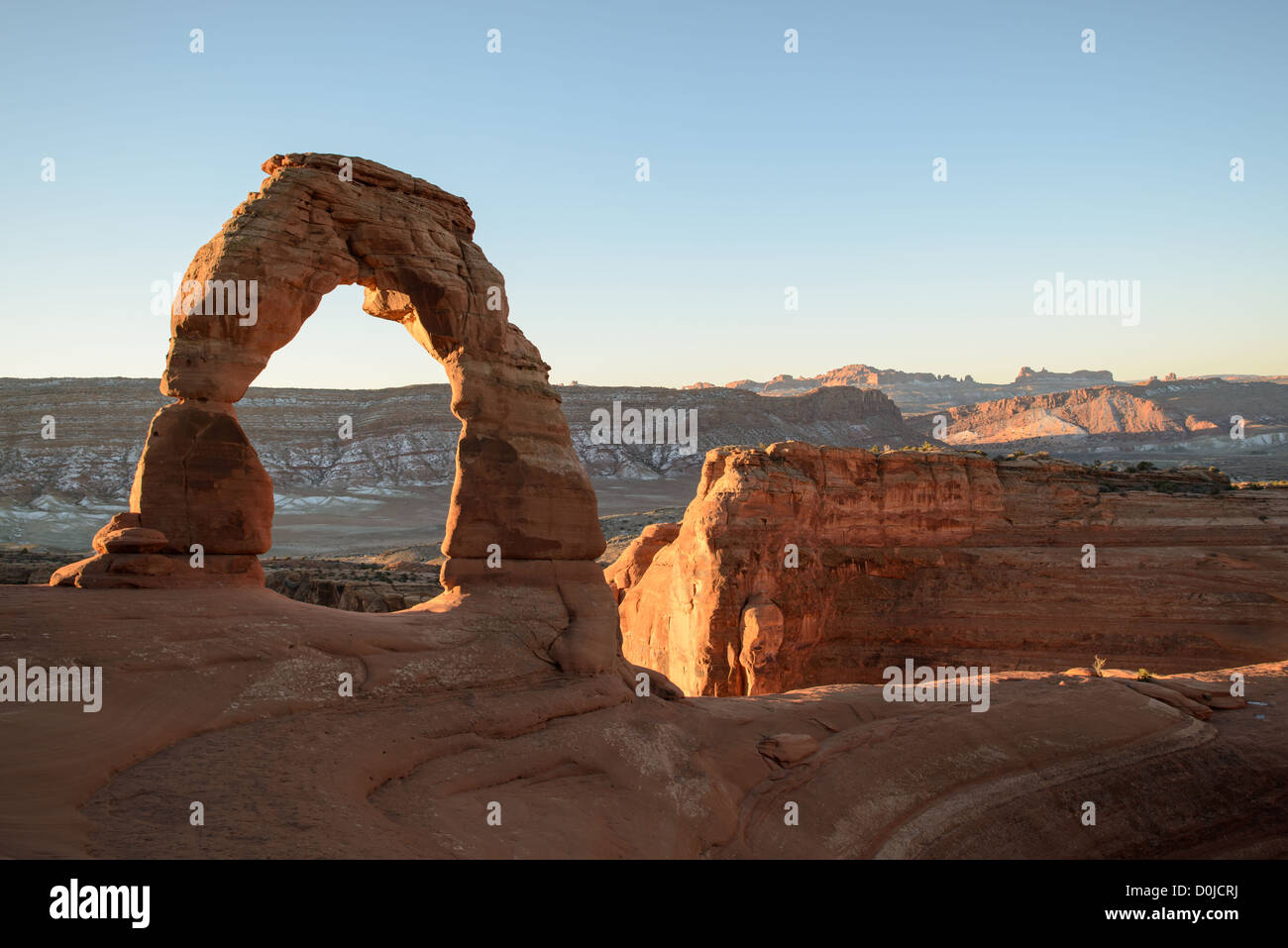 Delicate arch hike hi-res stock photography and images - Alamy