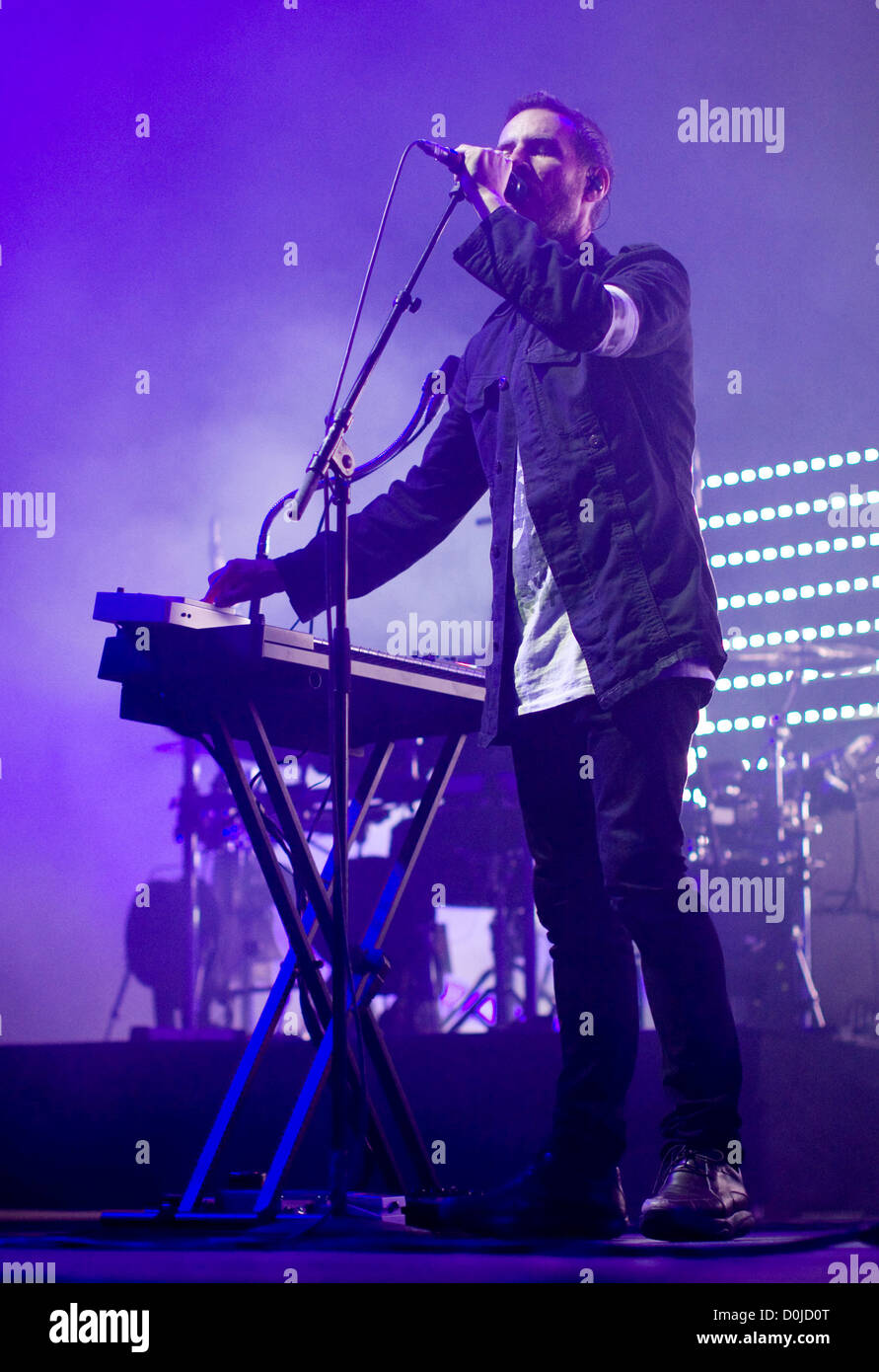 Robert Del Naja Massive Attack performing in Moscow Moscow, Russia - 24 ...