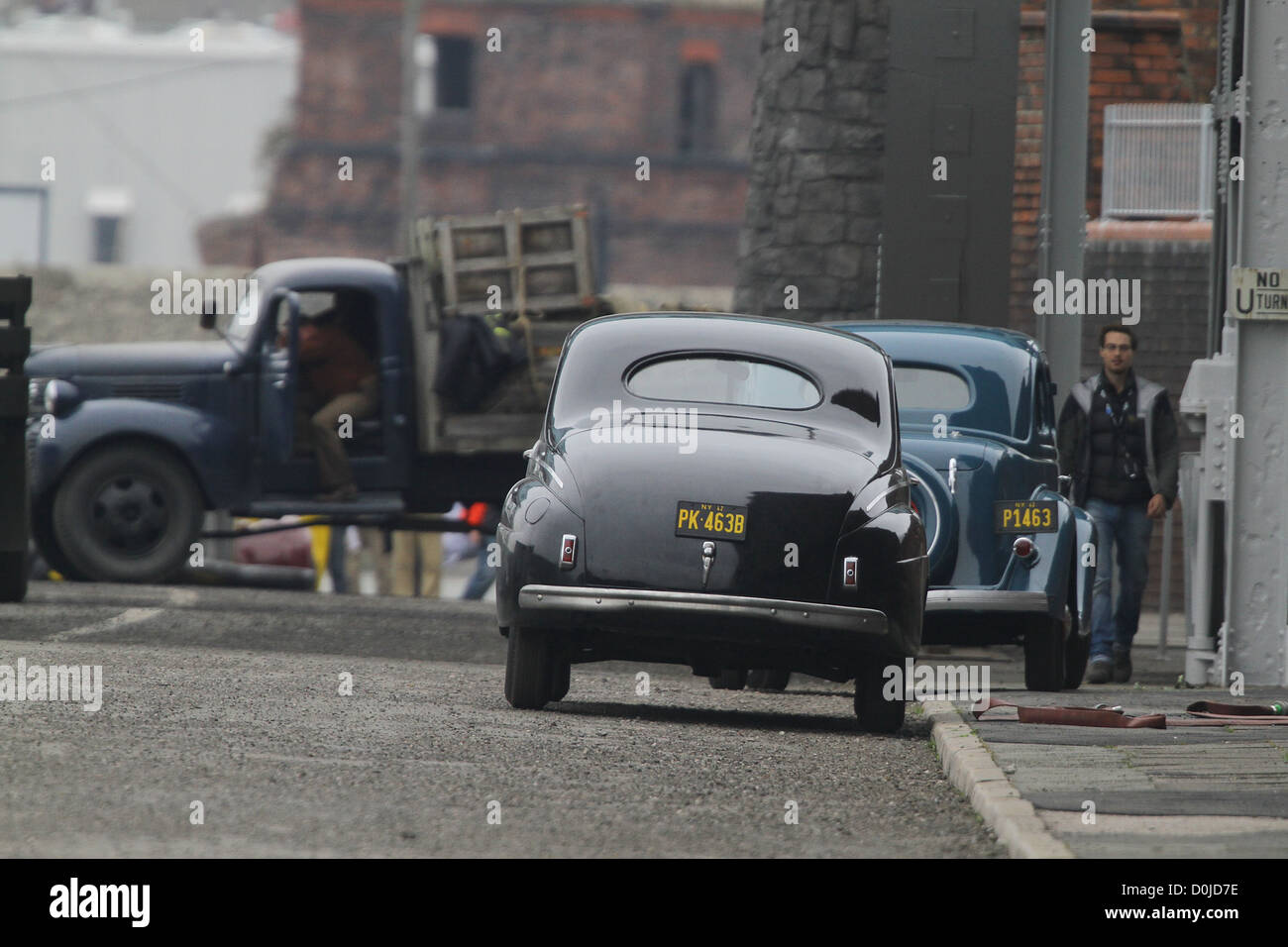 The film set of new superhero film 'Captain America: The First Avenger ...
