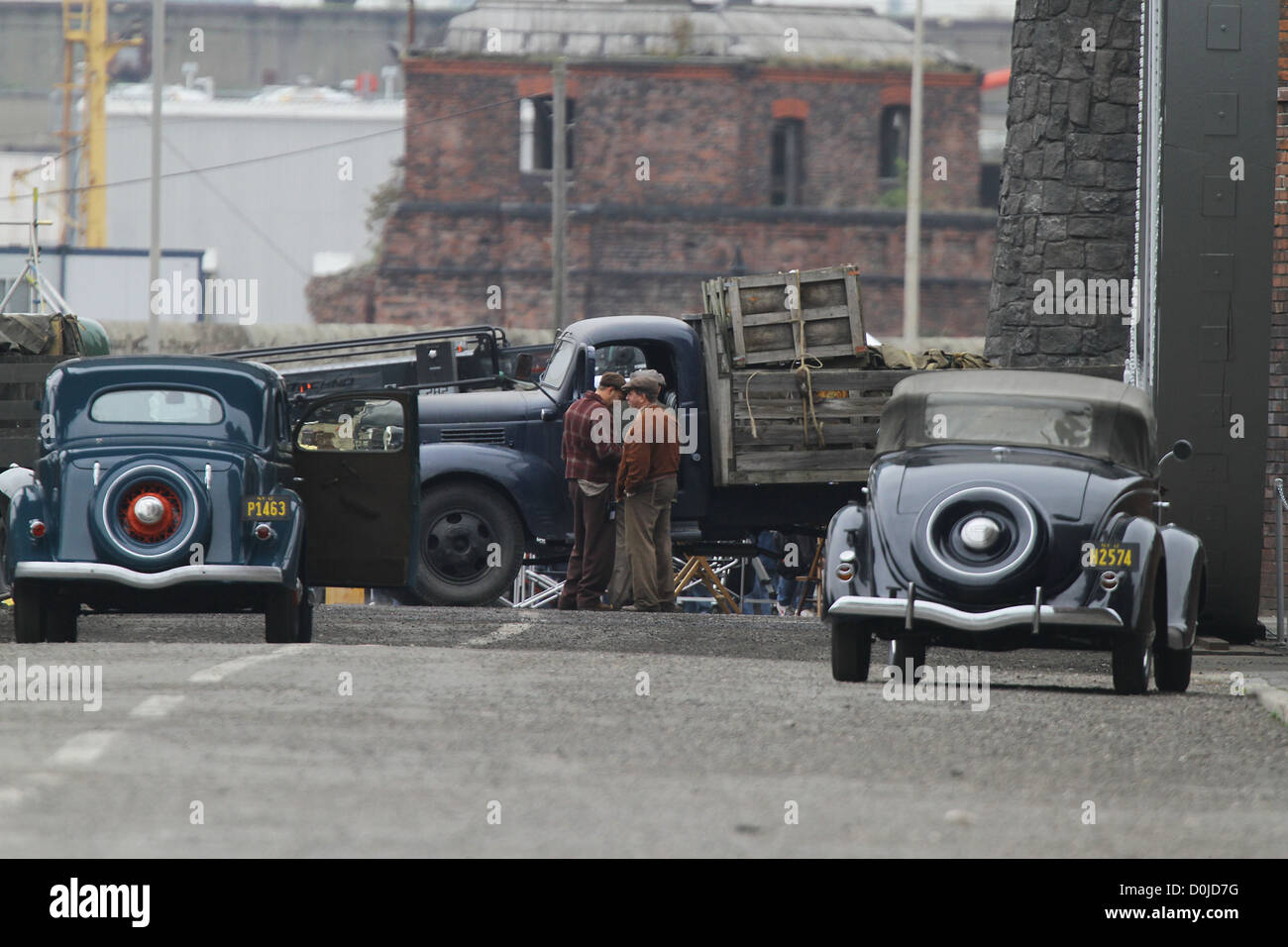 The film set of new superhero film 'Captain America: The First Avenger ...