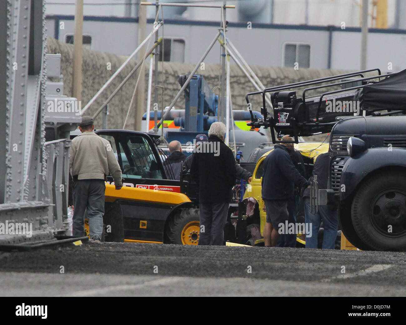 The film set of new superhero film 'Captain America: The First Avenger ...