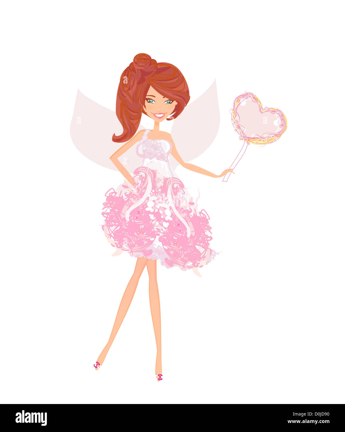 beautiful fairy vector graphic Stock Photo - Alamy