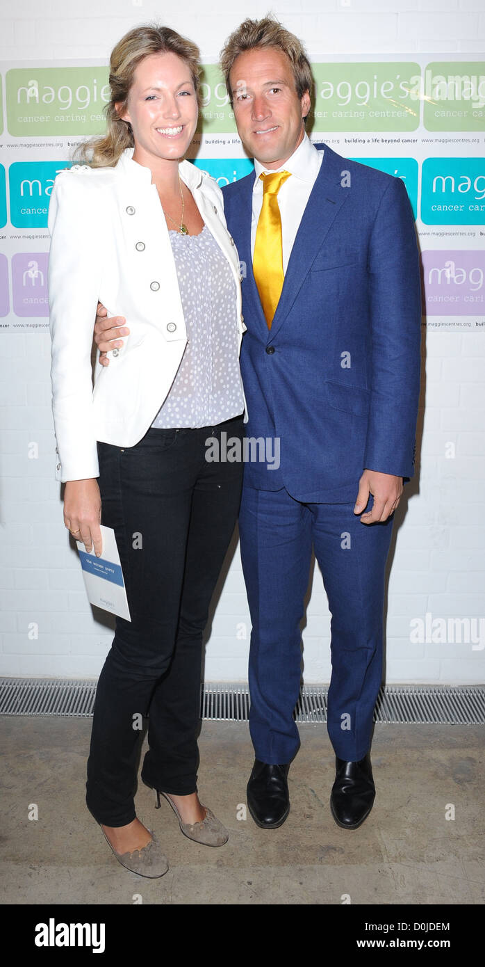 Ben Fogle and his wife Marina Fogle at Maggie's Autumn fundraiser held ...