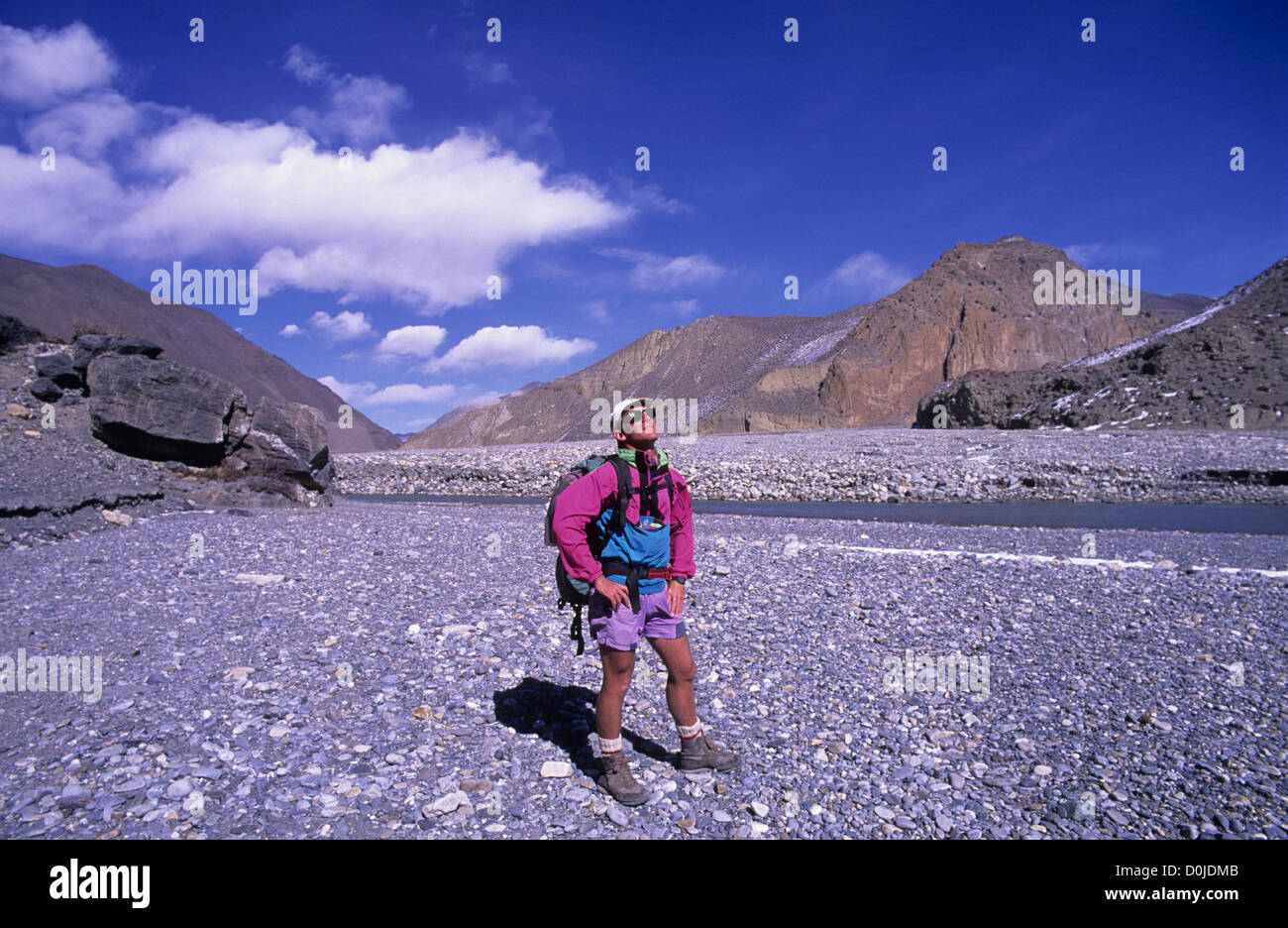 Nepal, Himalayas, trekking near Jomson Stock Photo - Alamy