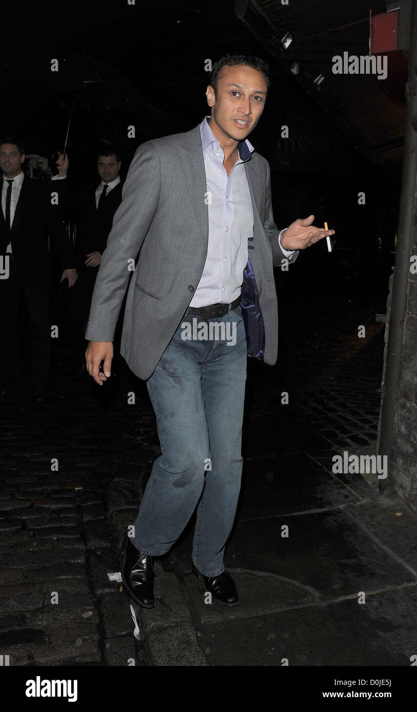 Chris Bisson Inside Soap Awards 2010, held at Shaka Zulu - Departures ...