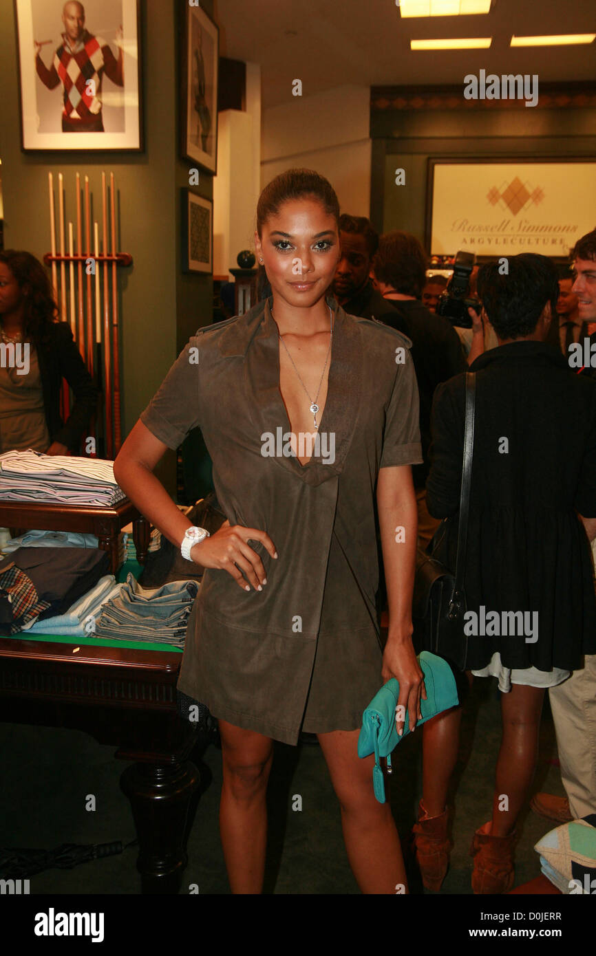 Heidy Allende Russell Simmons celebrates the grand opening of the new ...