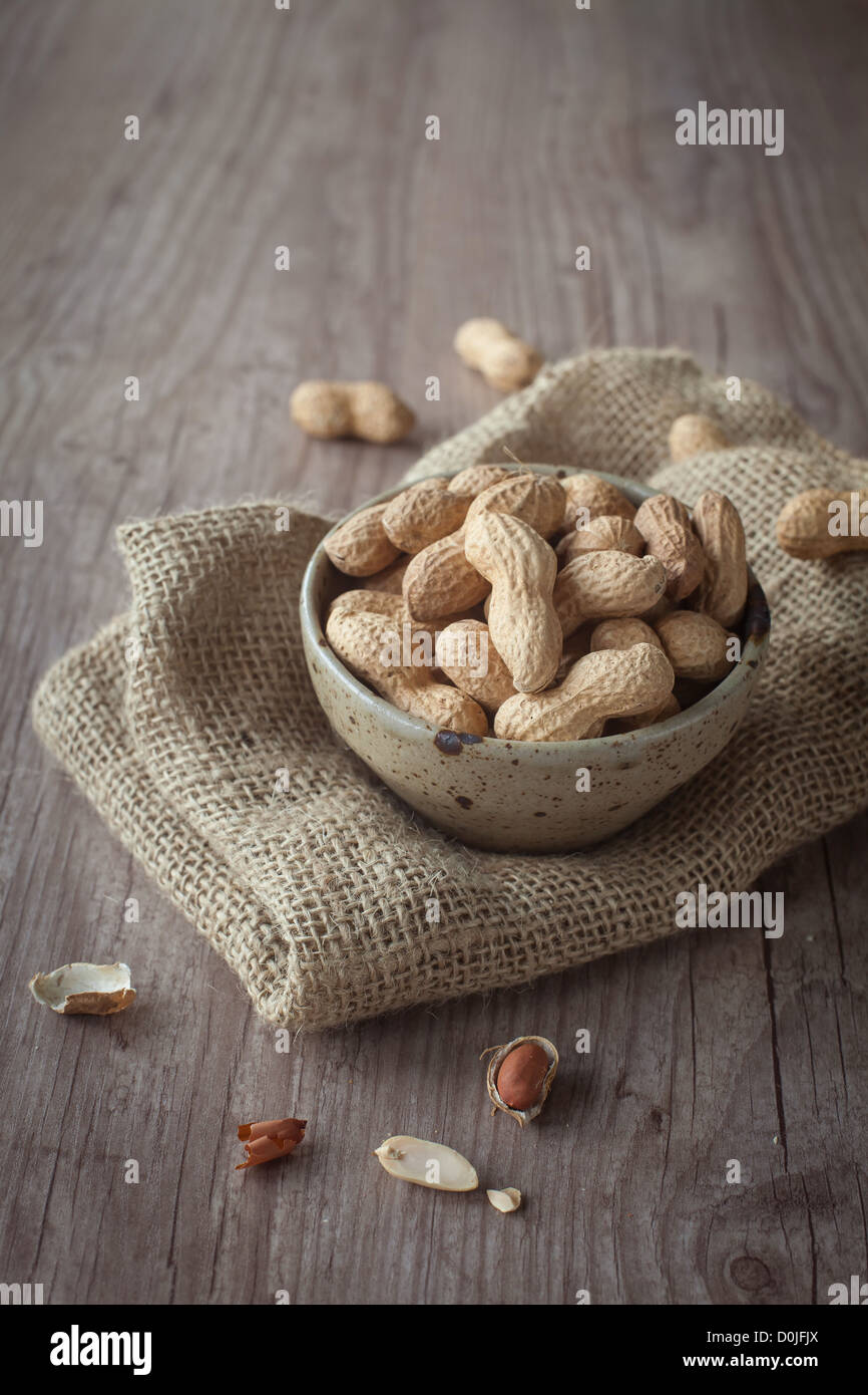 Portion roasted salted peanuts hi-res stock photography and images - Alamy
