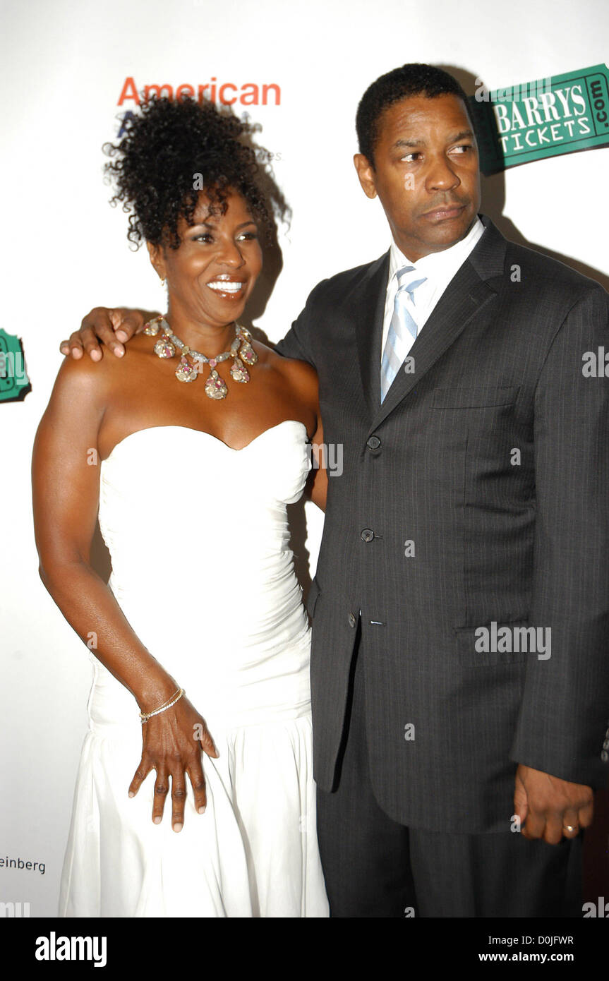 Denzel Washington and Paulette Washington Harold Pump Foundation th ...