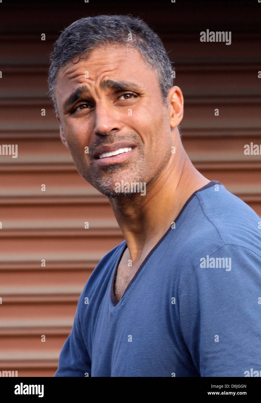 Rick Fox arrives at the dance rehearsal studio for ABC-TV's 'Dancing ...