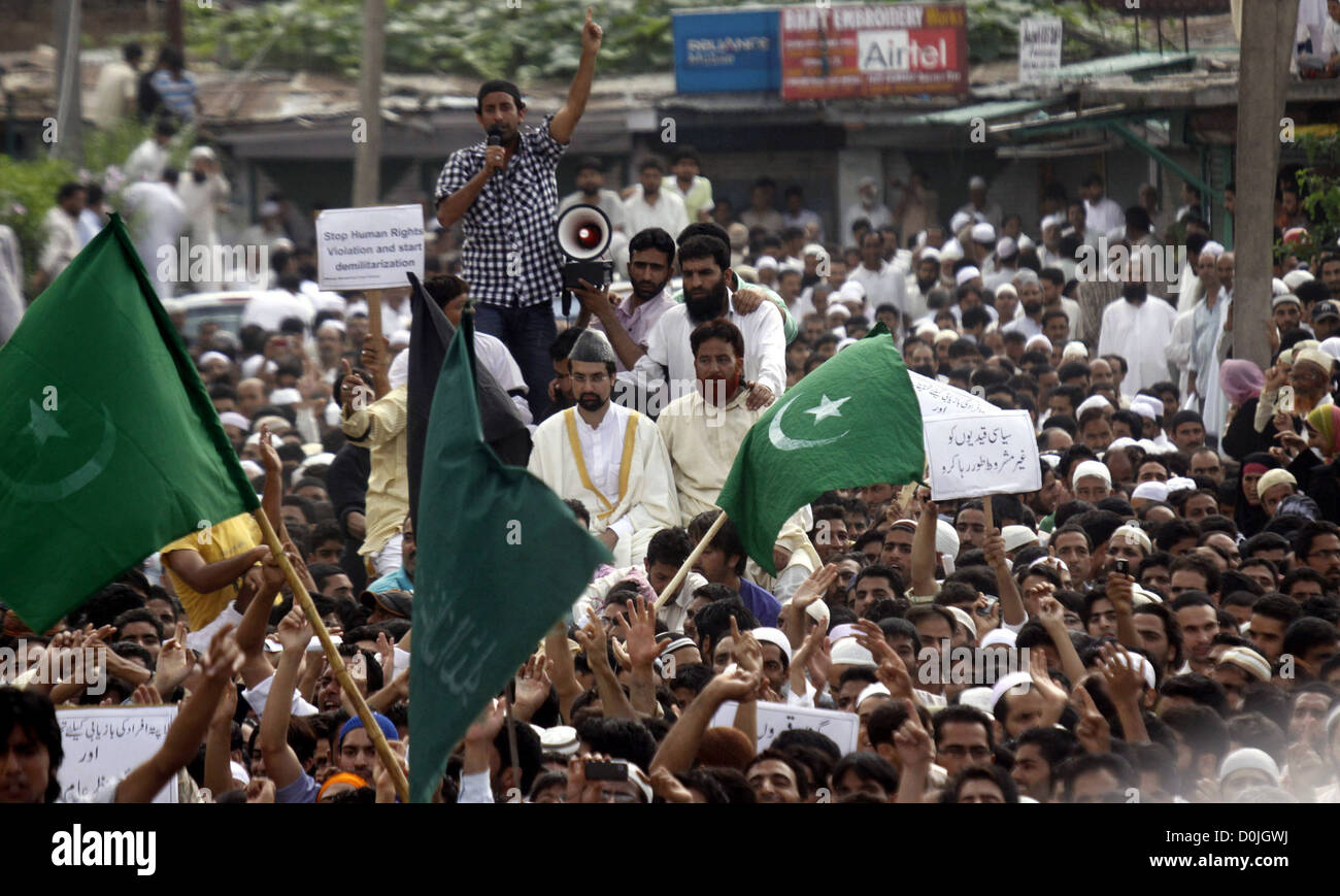 Chairman of All Parties Hurriyat Conference (APHC) and chief priest ...