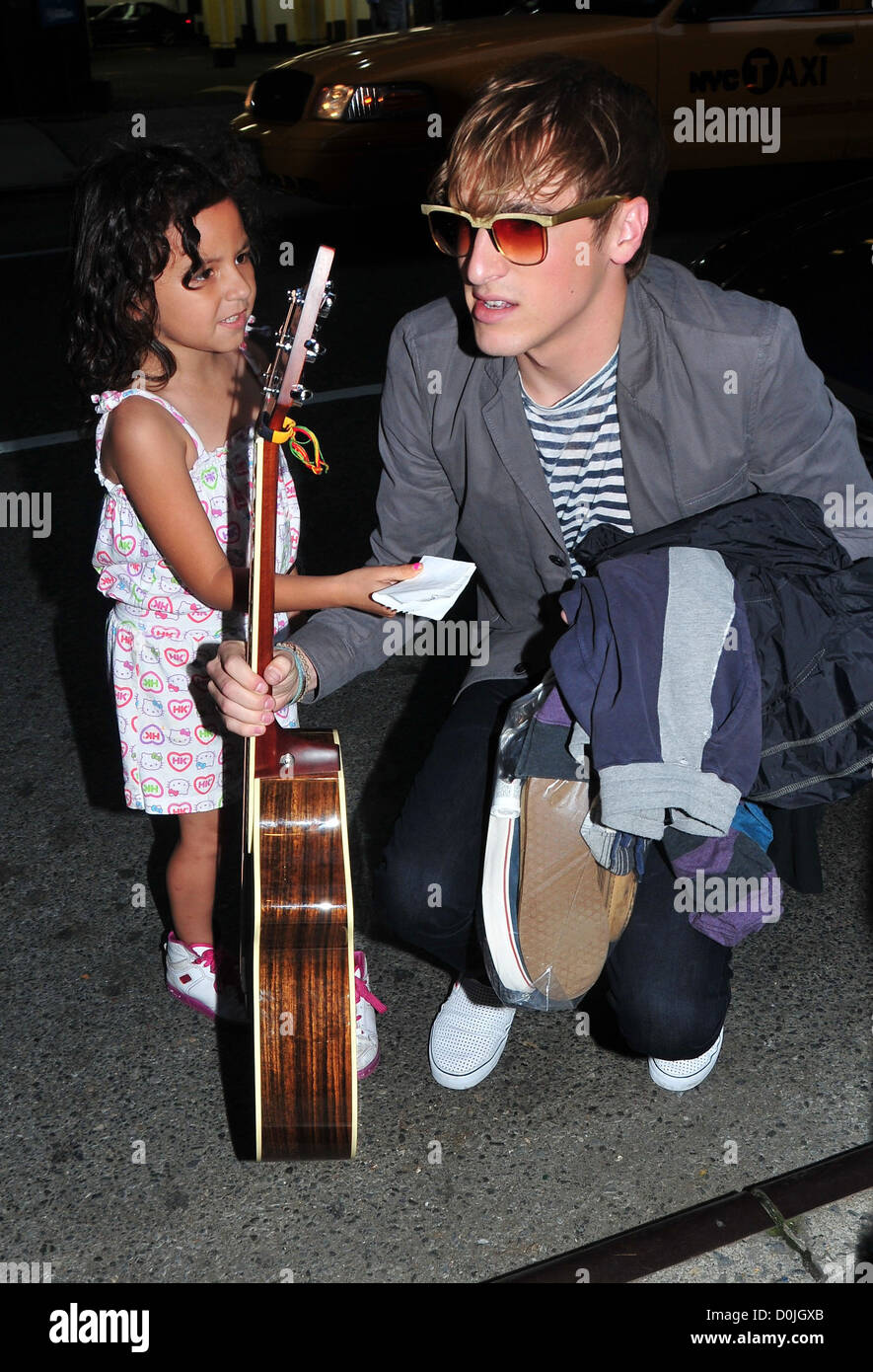 Kendall Schmidt The cast of 'Big Time Rush' arrive at their hotel New ...