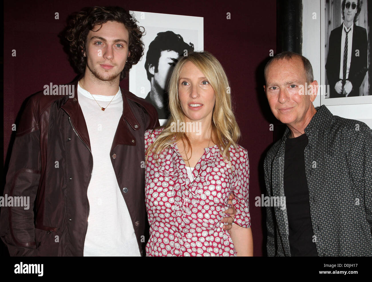 Aaron Johnson Sam Taylor-Wood and Sam Milgrom The launch of 'This Boy ...