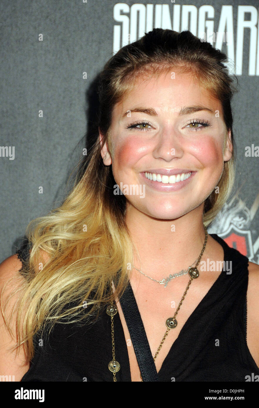 Shoshana Bush 'Guitar Hero: Warriors Of Rock' Launch held at Paramount ...