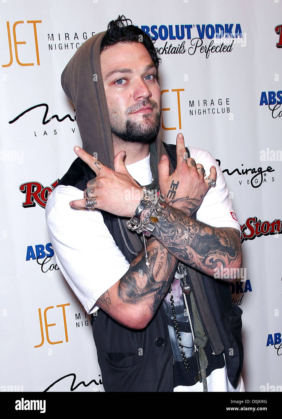 Bam Magera Rolling Stone Hot Party at Jet Nightclub at The Mirage ...