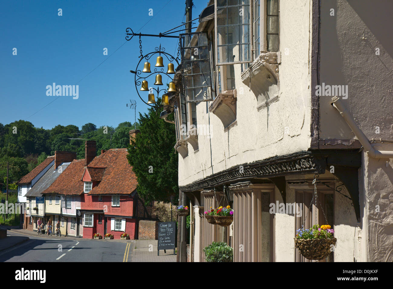 The Eight Bells pub in Saffron Walden Stock Photo - Alamy