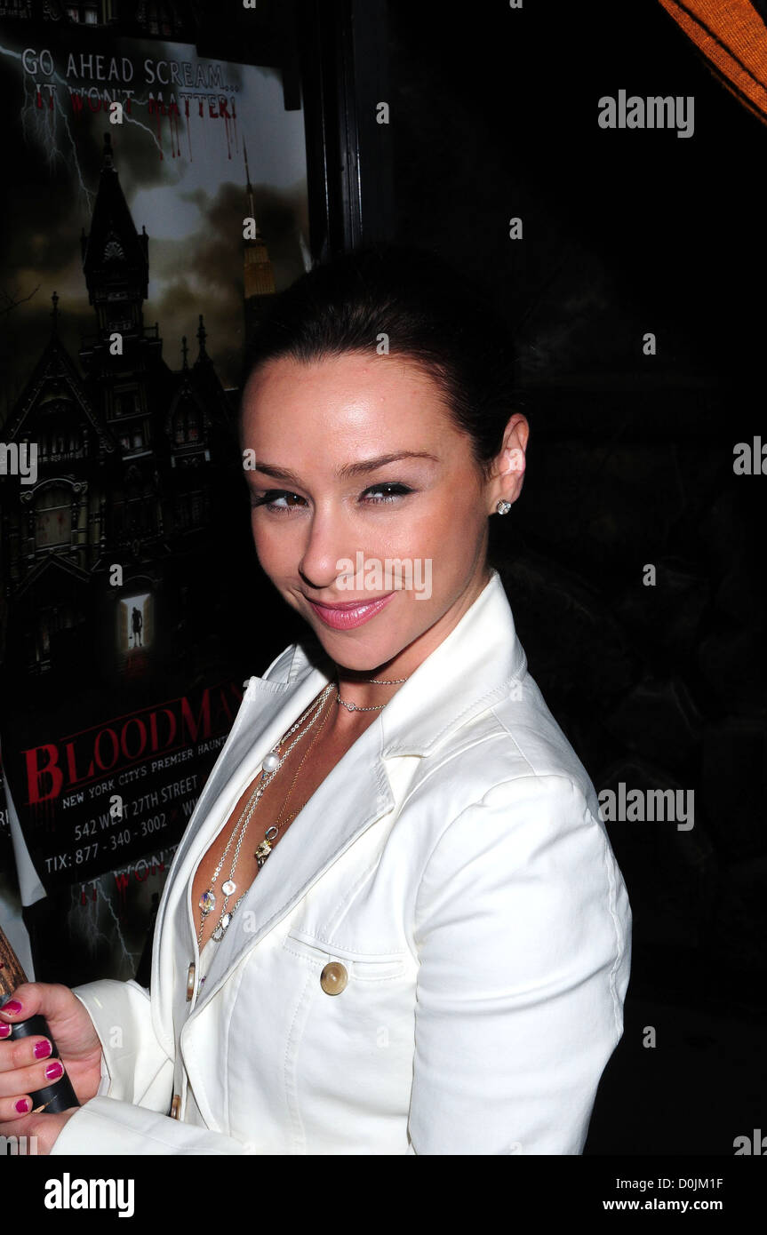Danielle Harris attends the opening night of Blood Manor New York City ...